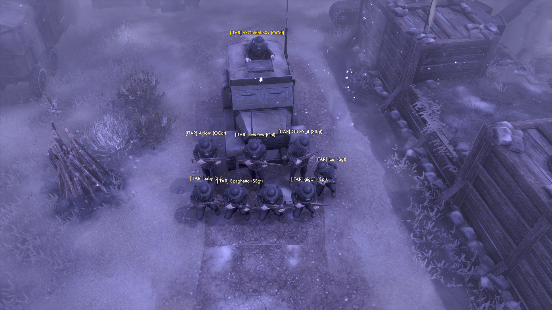 Itar Foxhole Italia Colonial Regiment